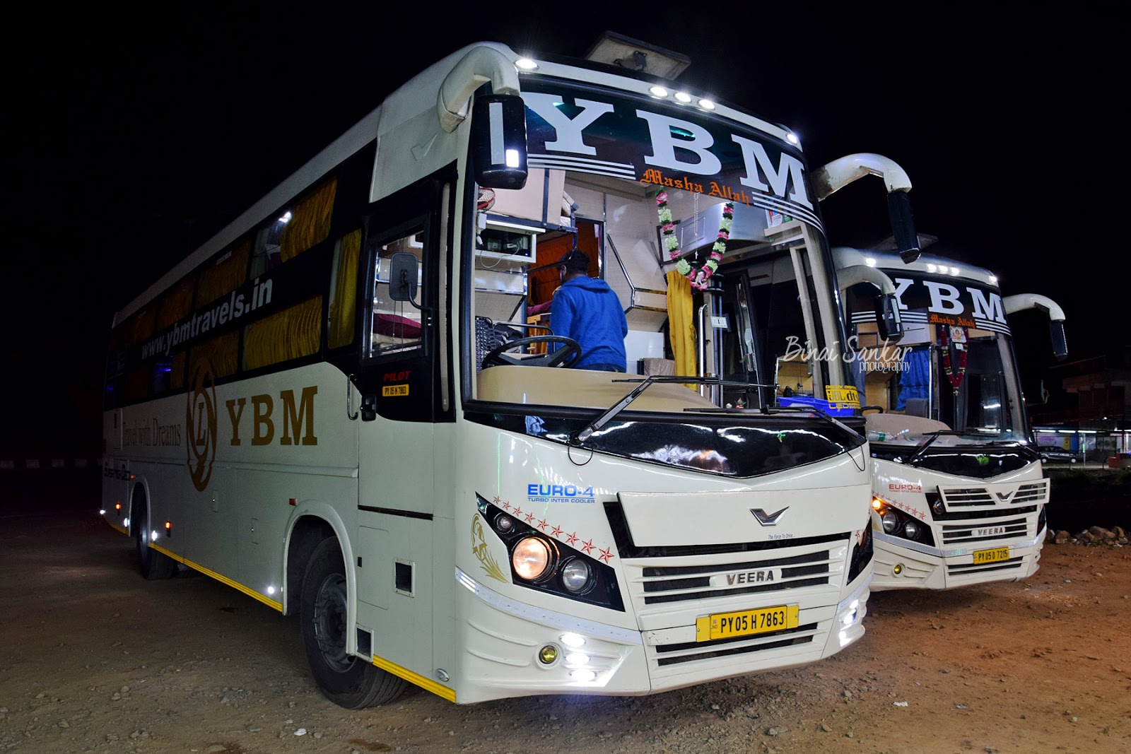 Thrissur to Bengaluru: YBM Travels