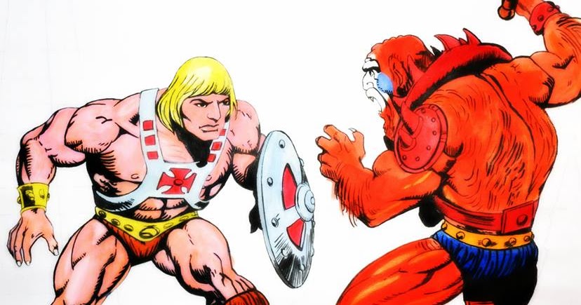 Comic Book Arts and Comics: Alfredo Alcala's Comic Book He Man.