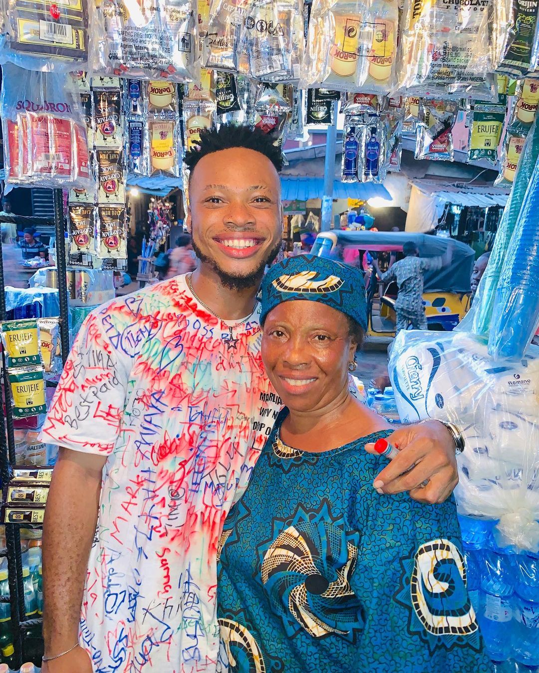 Photo of Poco Lee and his mother as he graduates from LASU