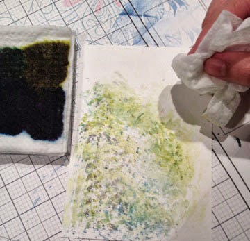 Club Scrap Creates: New Inky Technique and a Challenge!