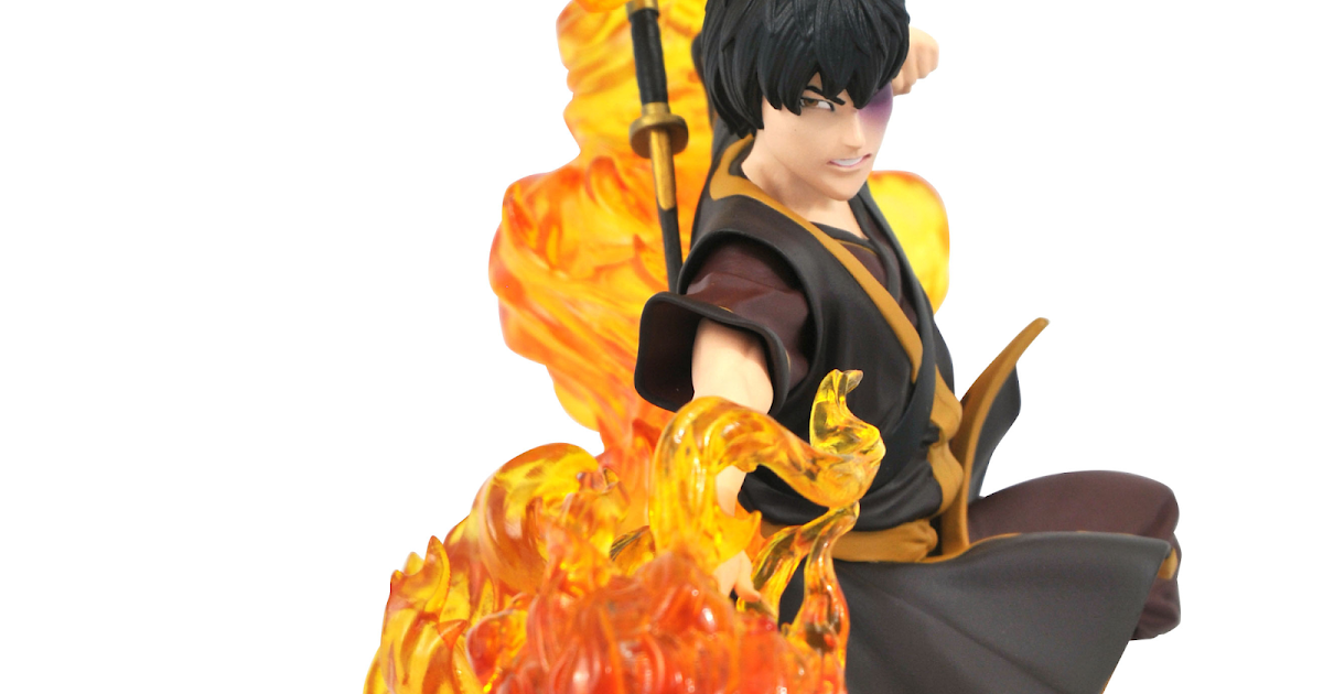 NickALive!: Diamond Select to Release Prince Zuko 'Avatar: The Last ...