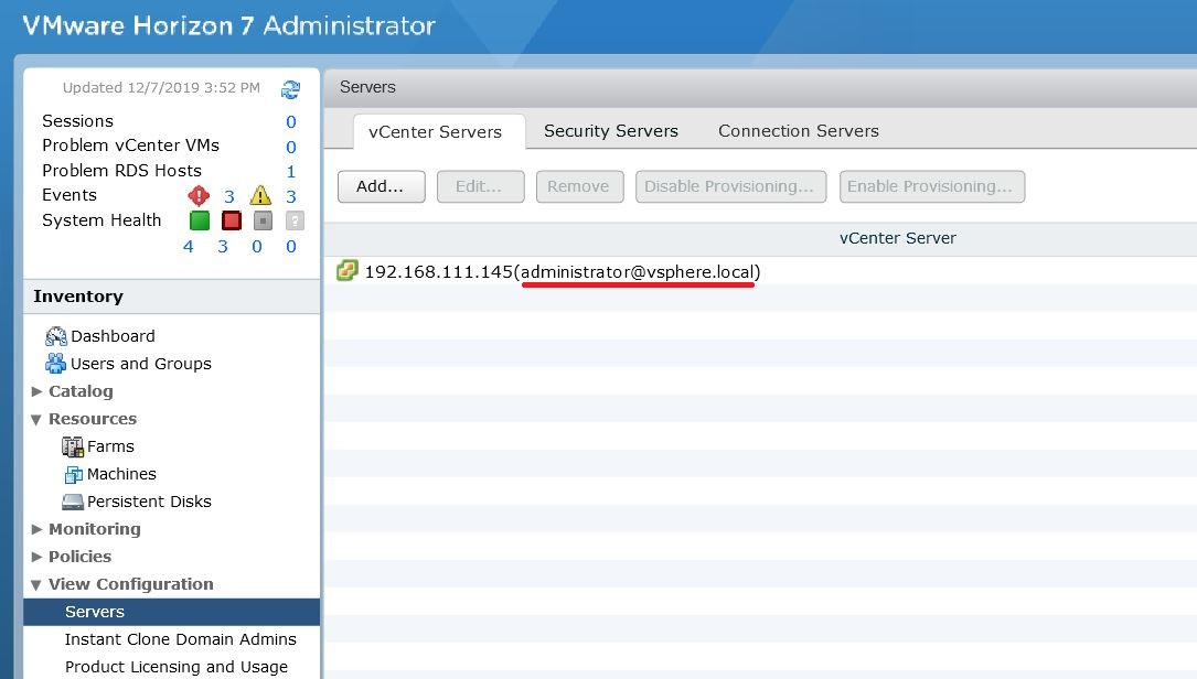 Tech Kiranangal: VMware Horizon 7- Error while attempting to connect to ...