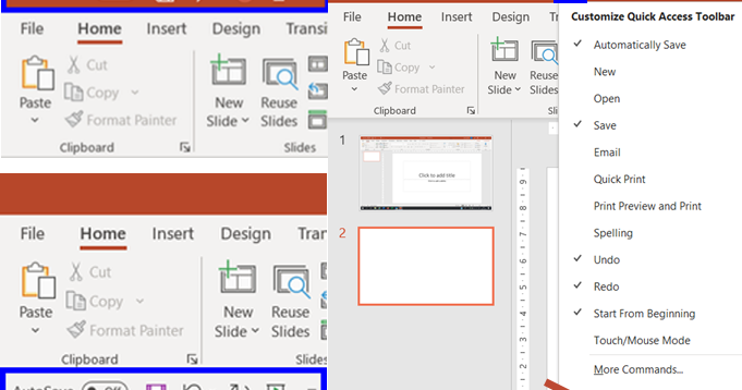 Luc's PowerPoint blog: Customize the QAT in PPT 2019