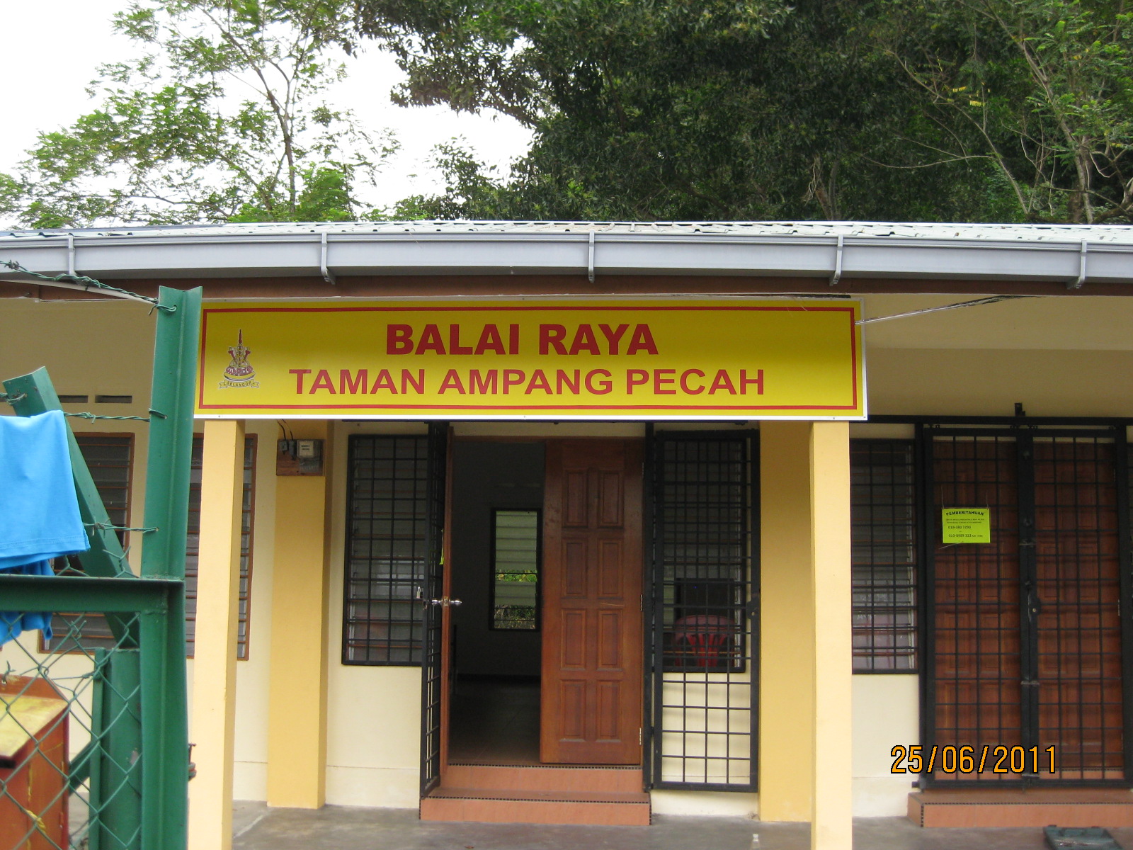 JKKK Ampang Pecah HS: BALAI RAYA DALAM MUKIM MUKIM AMPANG PECAH