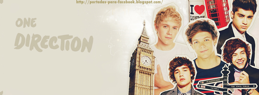 Directioners : Portada para facebook de One direction