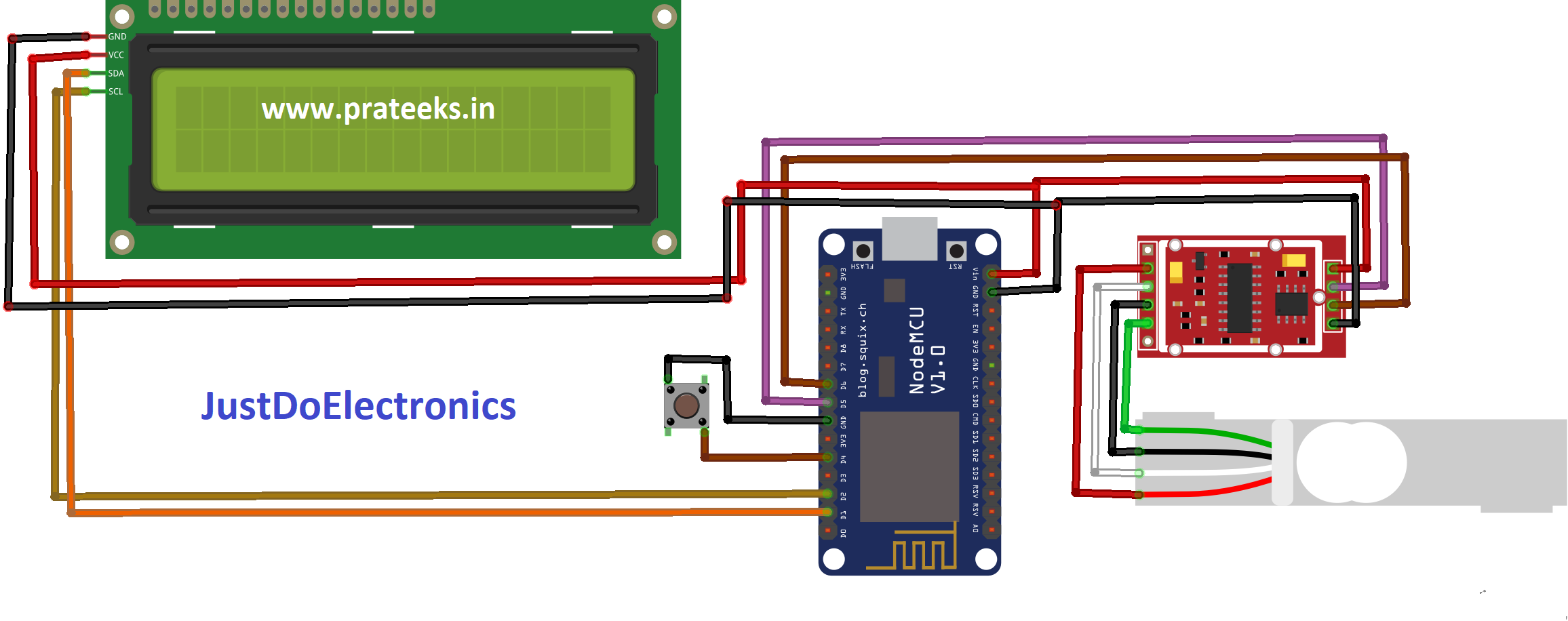 Iot Weight Scale Using Load Cell Hx711 And Esp8266