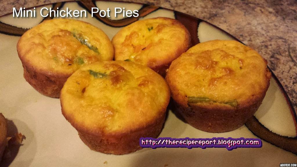 The Recipe Report: Impossibly Easy Mini Chicken Pot Pies