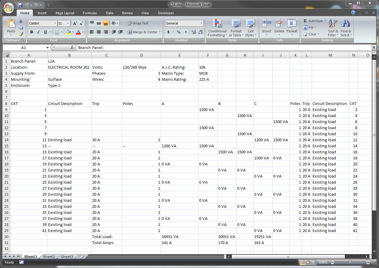 Revit Add-Ons: Panel Schedule Exporter Add-in for Revit
