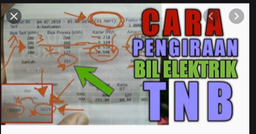 PENGIRAAN KAEDAH PRORATA BIL TNB – PENJELASAN TNB | PORTAL PAHANGKU