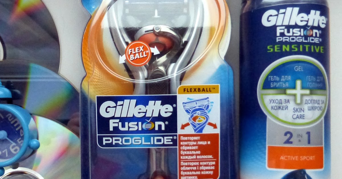 Gillette Fusion Proglide Бритва безопасная со сменными кассетами & Гель ...