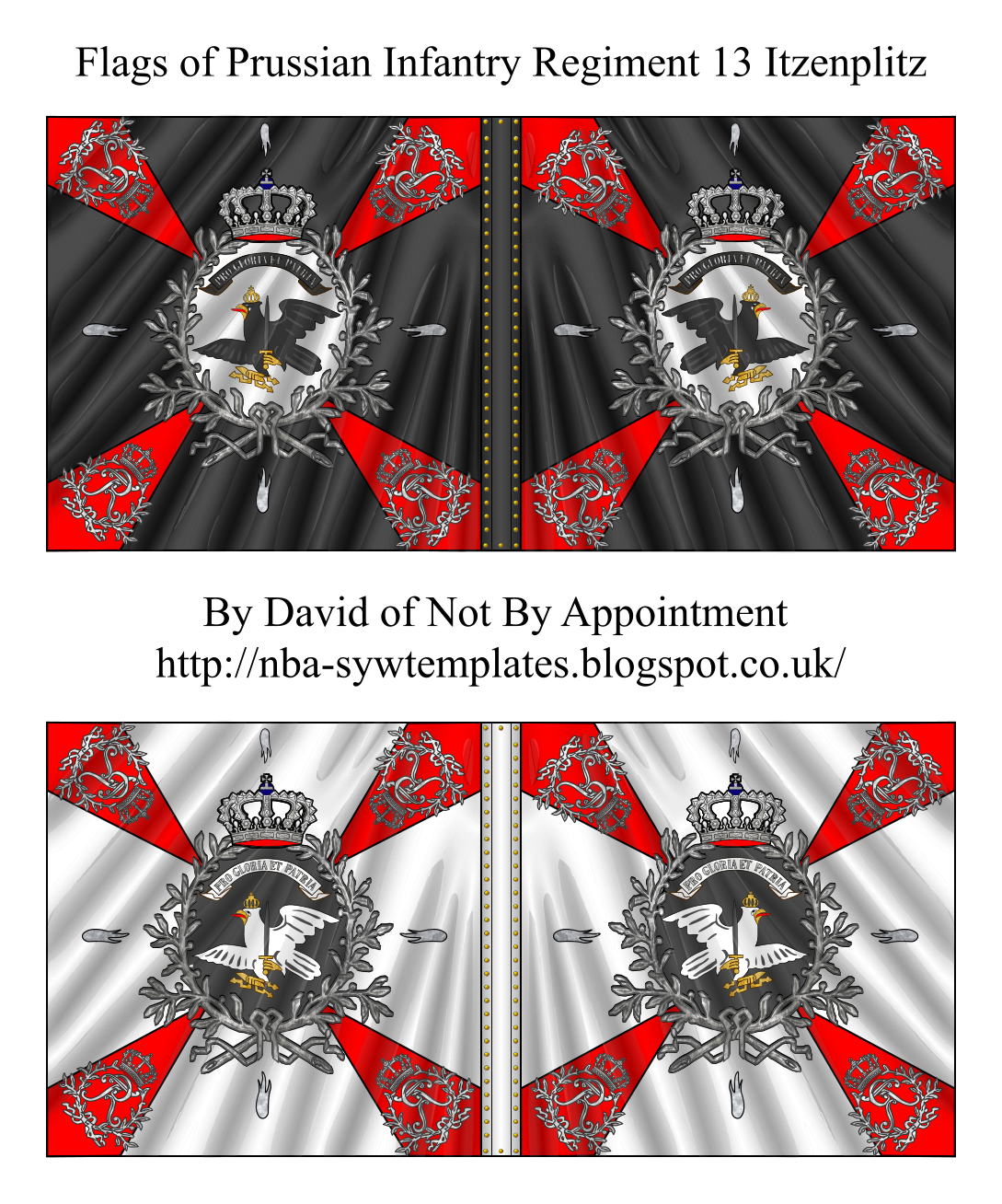Not By Appointment: Rossbach Prussian Flags Project - Flags of Prussian ...