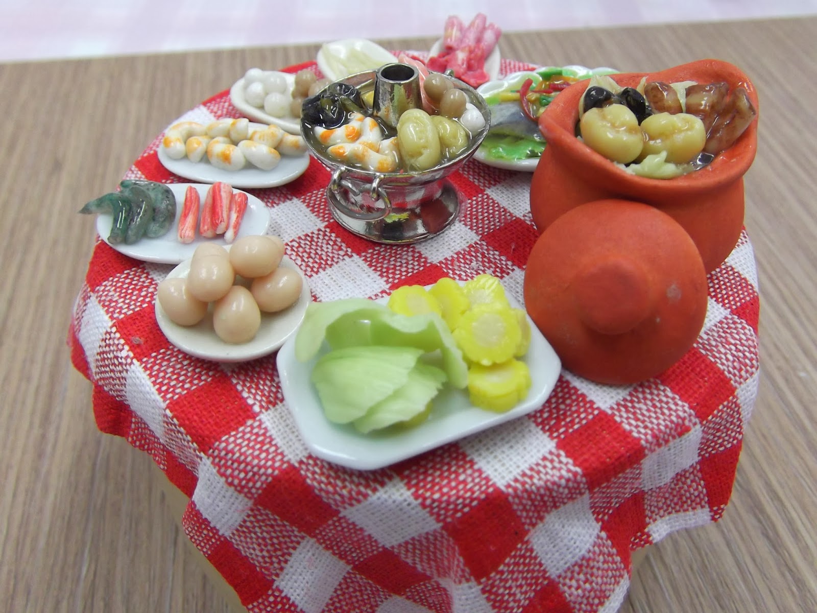 Kin's Miniature Workshop Handmade Clay Food by Kin Quek. Have Fun With ...