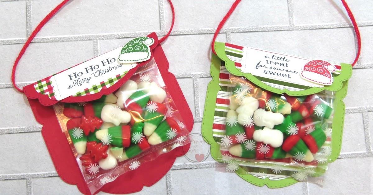 Stampingwithamore: QUICK & EASY CHRISTMAS TREAT BAG