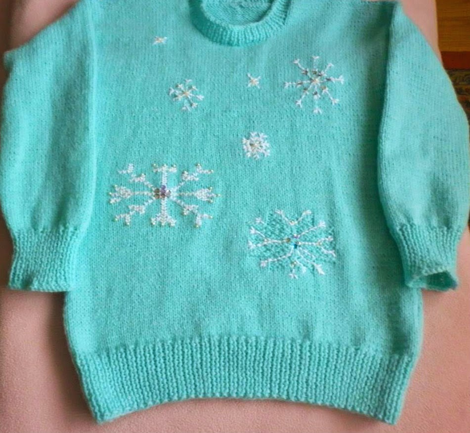 DIANA - Atelier handmade: Pulovere cu motive de iarna