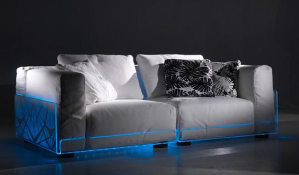 Asami Light Sofa | Cool Sofa Design with Beautiful LED Lights by Colico ...