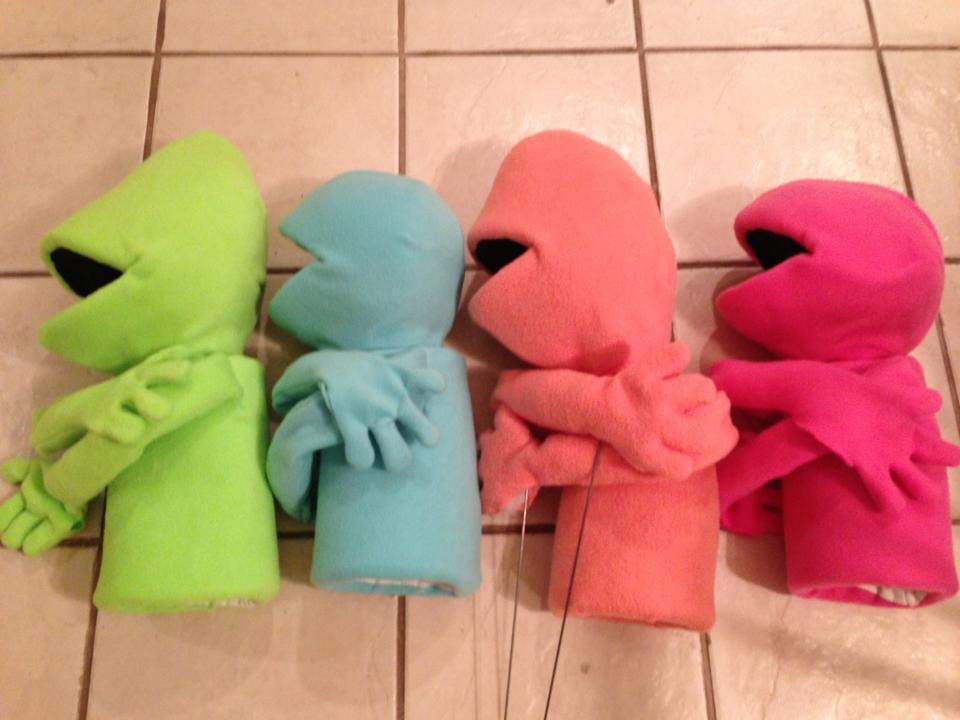 Puppet Improv Project: "Trash" Puppet Building