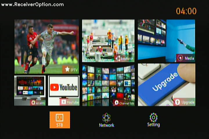 STARSAT TITAN GX6605S HW203.00.001 NEW SOFTWARE WITH NEW MENU 22 ...