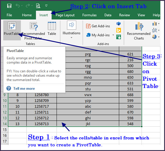 Learn Excel Pivot Table to skill up - Simplest Example