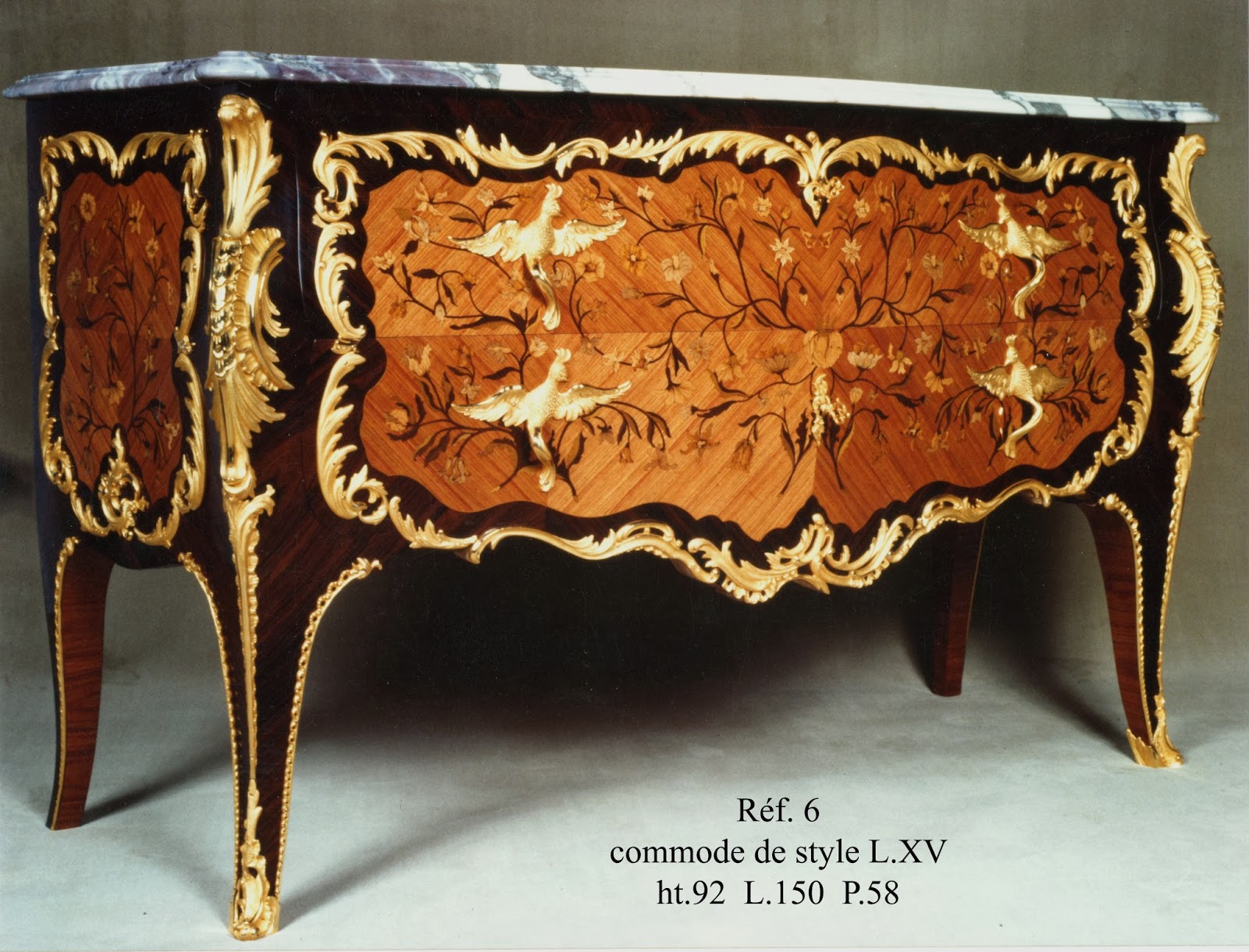 Ebenisterie d' Art René Daidé: Meubles de style L.XV