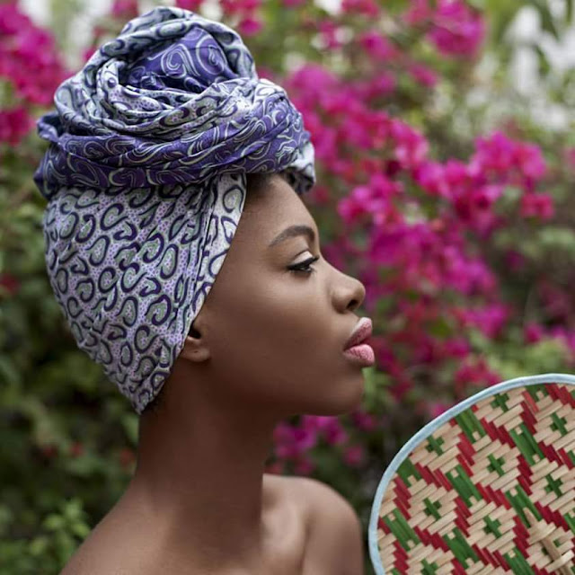 Lovely African Scarf Styles