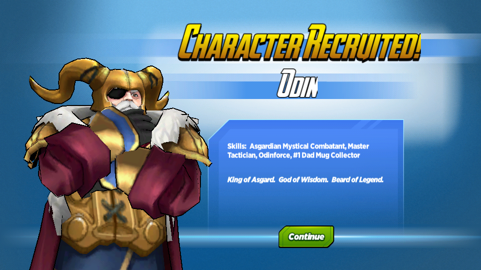 MARVEL AVENGERS ACADEMY: Legends Assemble! Character Profile: Odin