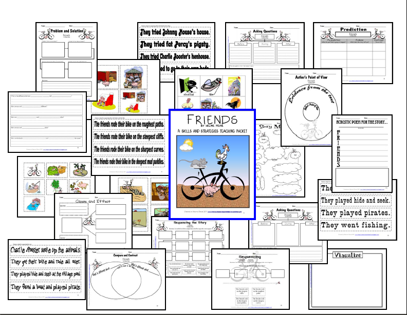 Friends by Helme Heine - Teaching Ideas | The Picture Book Teacher's ...