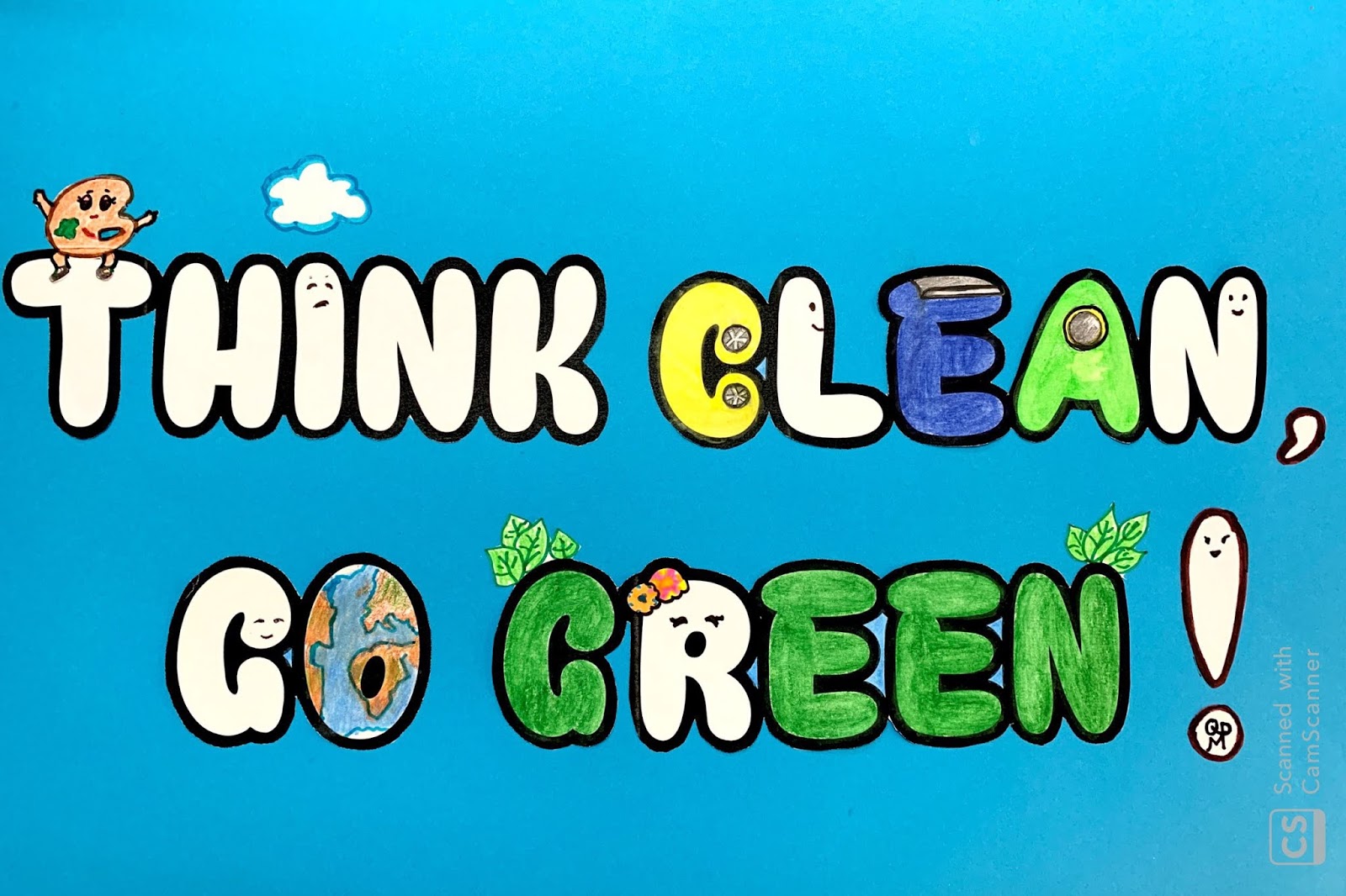 El gusanillo de la lectura: Think clean, go green"