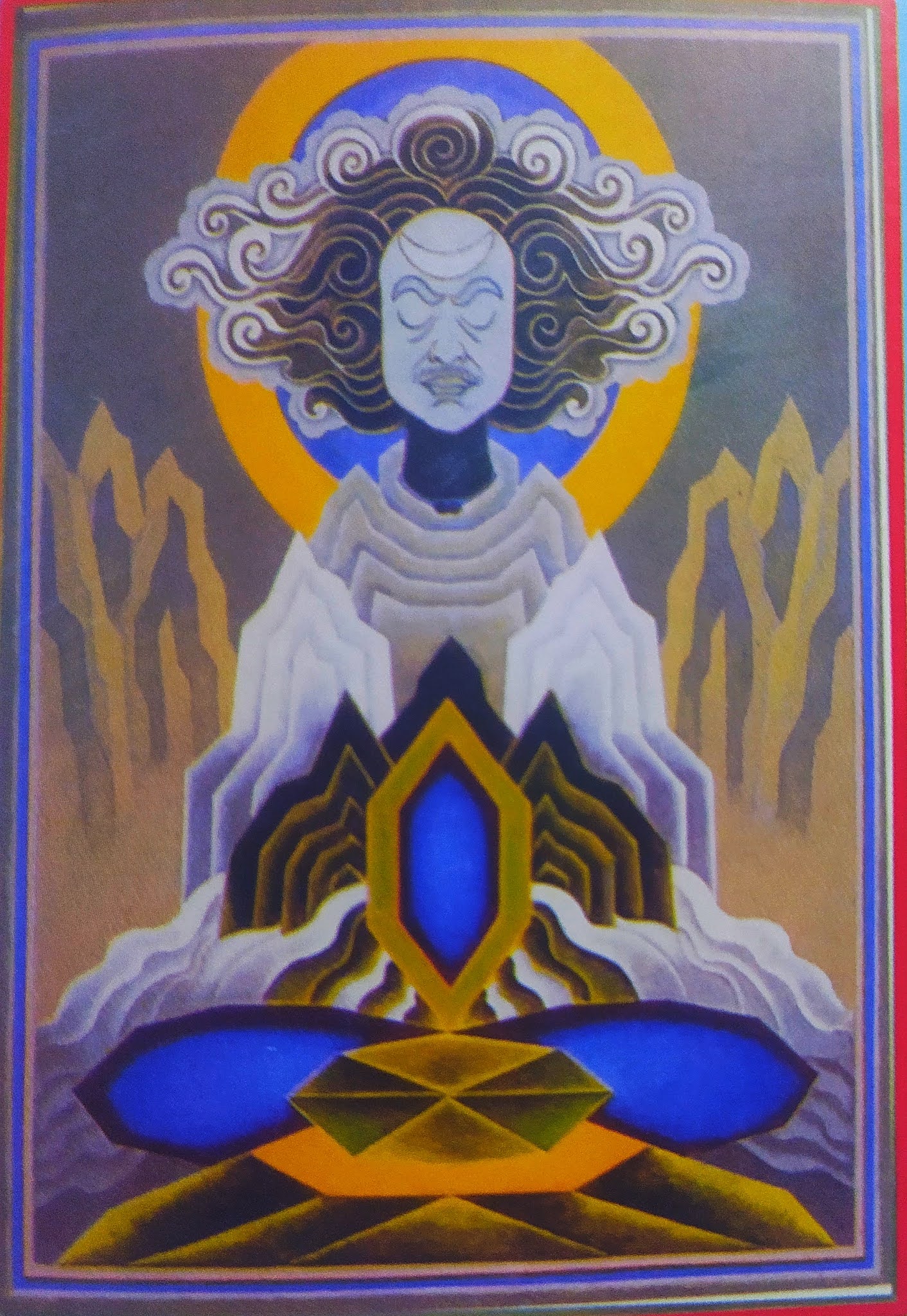 CHINAR SHADE : TANTRIC GEOMETRY IN THE ART OF GHULAM RASOOL SANTOSH