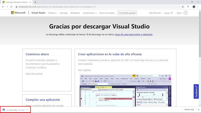 Descarga e instalación de Microsoft Visual Studio 2019 - www.IncanatoIT ...