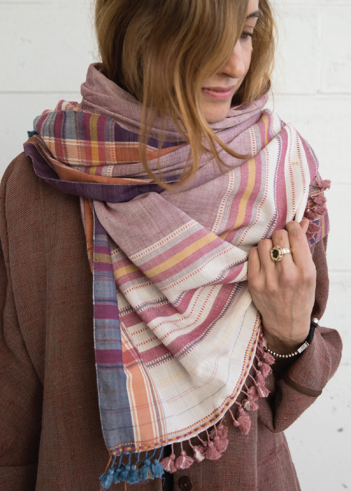 Masterful Weaving — Bhujodi Shawls - the MAIWA BLOG