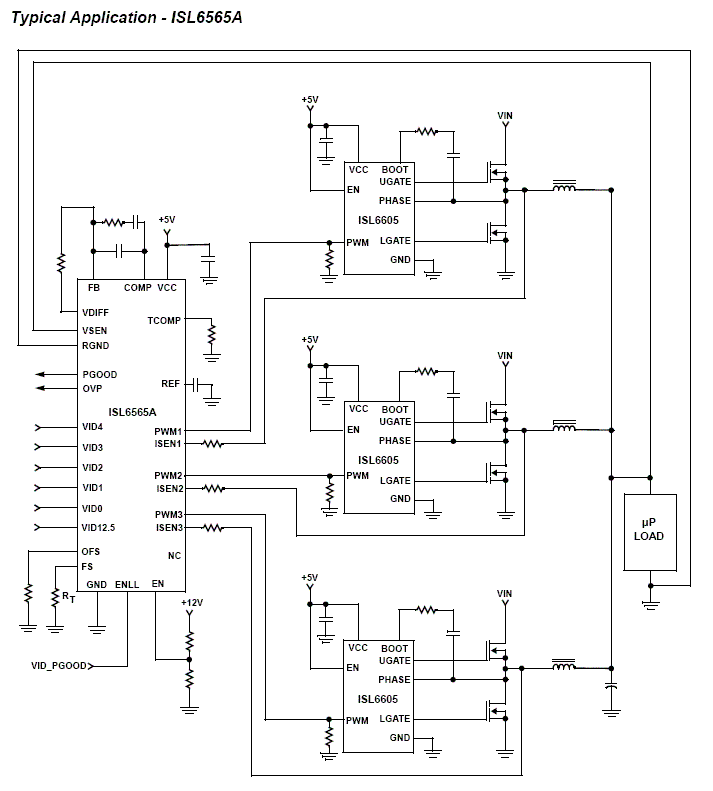 Mainboard : Circuits source CPU ( VRM - Regu Vol Module ) | IT ...