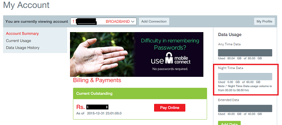 AI: Dialog 4G Home Broadband New Package Changes 2016