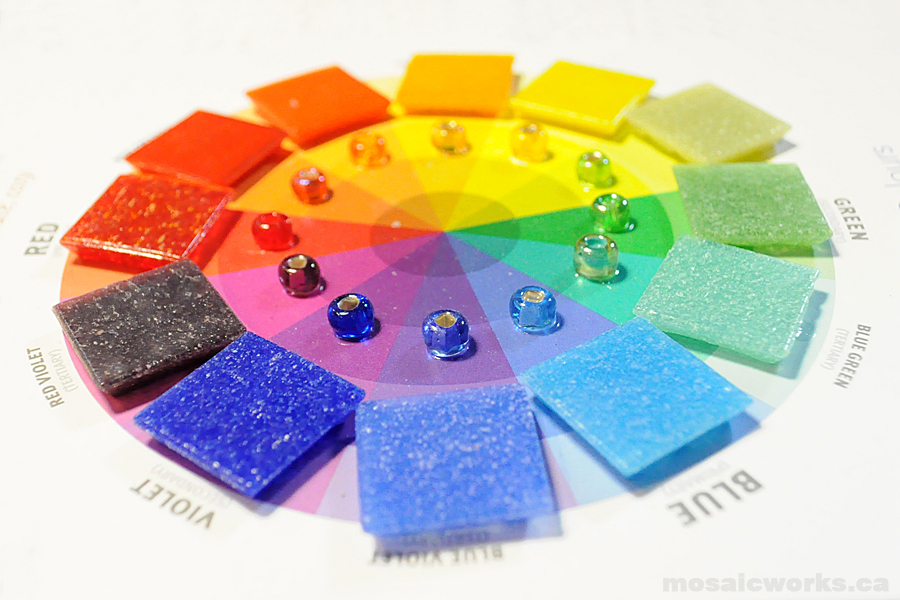 mosaicworks.ca: The Colour Wheel Mirror