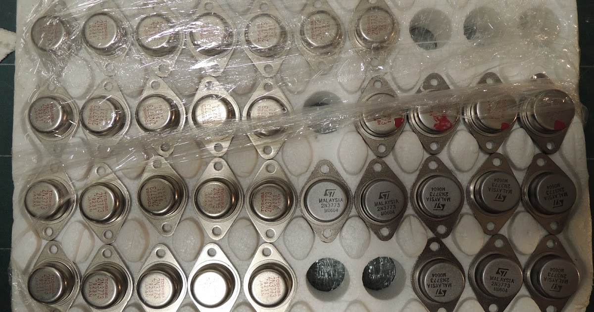 Transistor tarocchi / Fake MJ15003 & Co