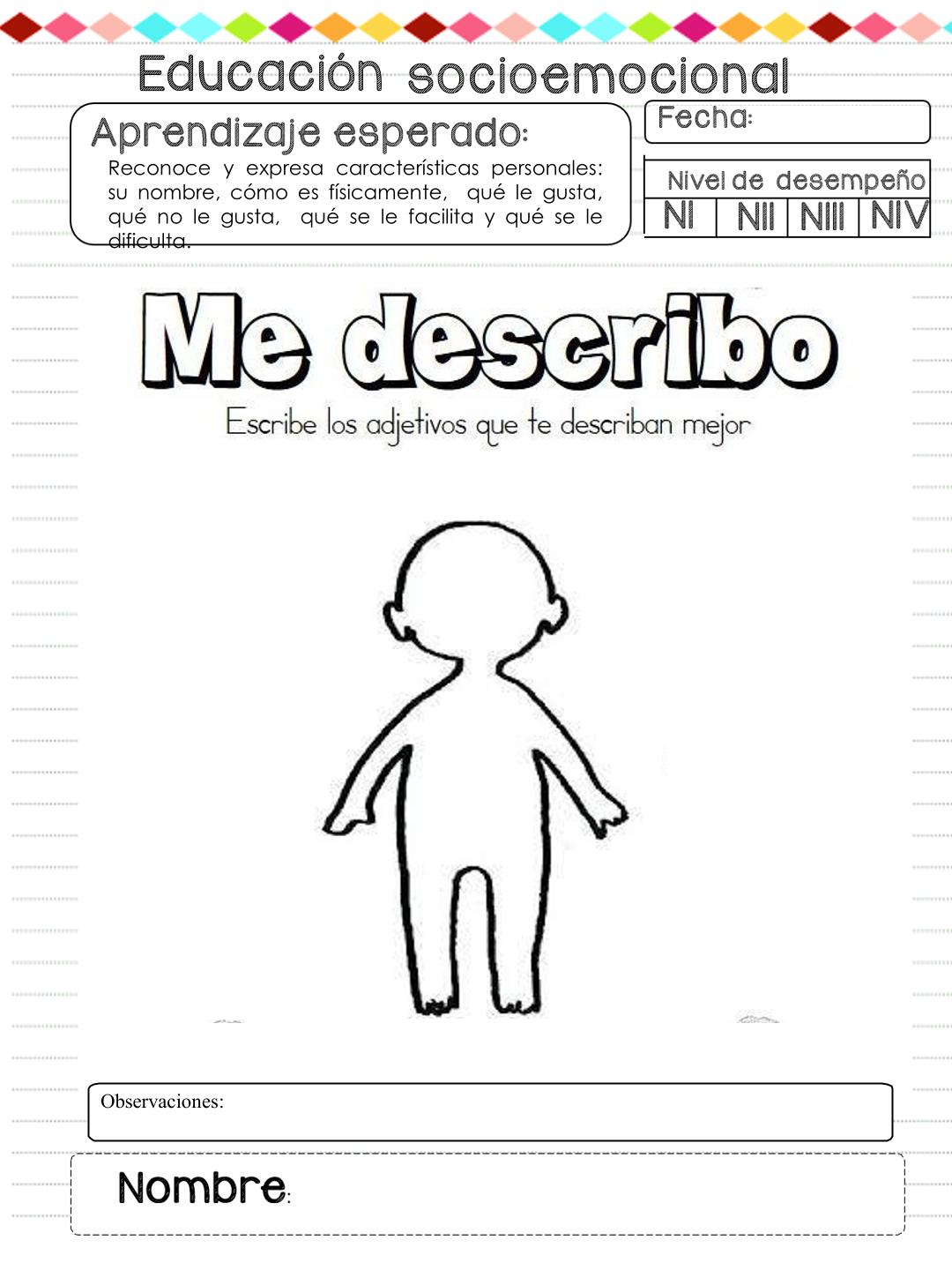 Cuaderno Educación Socioemocional | Materiales Educativos para Maestras