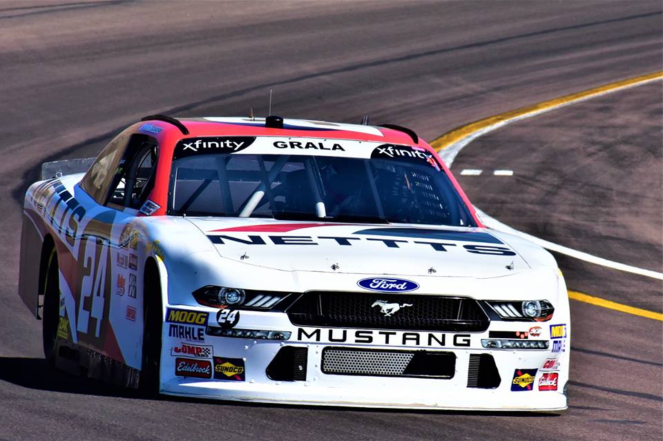 Kaz Grala Earns Strong Finish at ISM Raceway