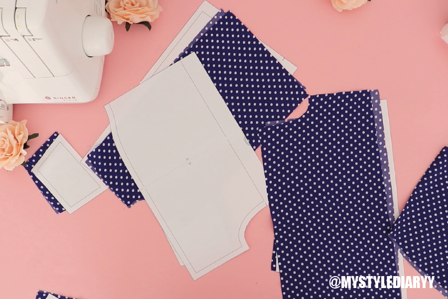 HOW TO MAKE AN OFF THE SHOULDER DRESS | Mystylediaryy