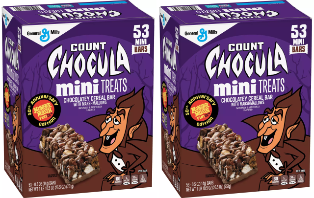 General Mills Introduces New Count Chocula Mini Treats for Halloween 2021