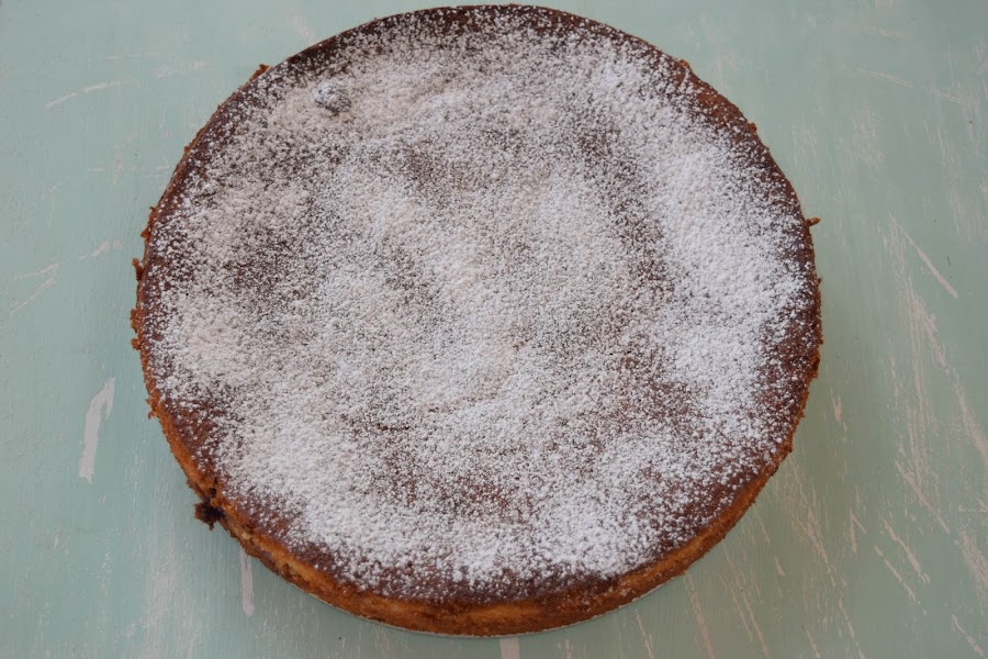 Pastel de requesón con limón y arándanos. Receta sin Gluten | Cocina