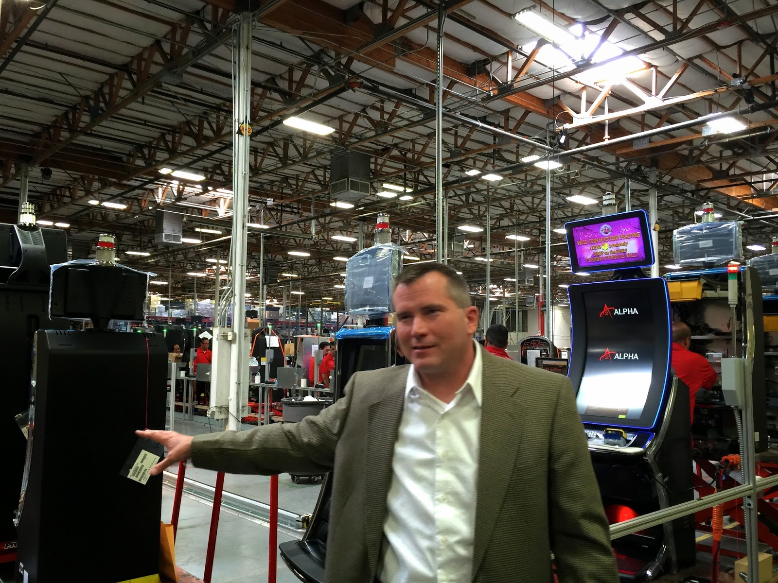 LAS VEGAS DAZE: Scientific Games Slot Company Tour Featuring Bally ...