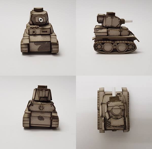 [TMP] "LaserCutCard -Chibi Tank " Topic