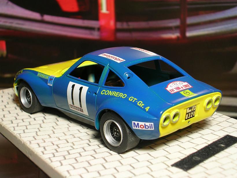 La caja de los truenos: Opel Gt 1900 Conrero. Tour de Corse 1972