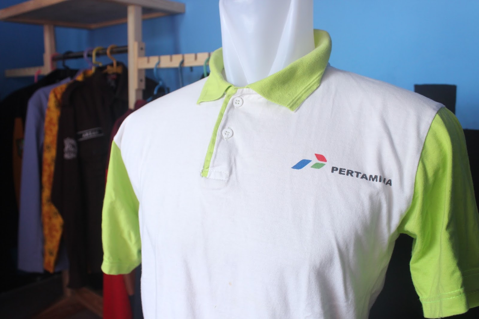 Produsen/ Konveksi/ Vendor Polo T-shirt bahan lacoste, pique, CVC, Lacos PE, Combed, Cardet ...