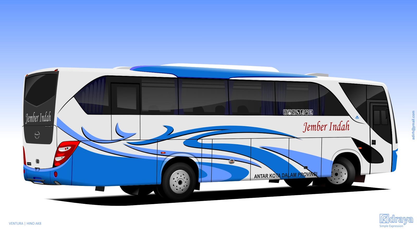 Adraya Blog: Vector - Bus Edition