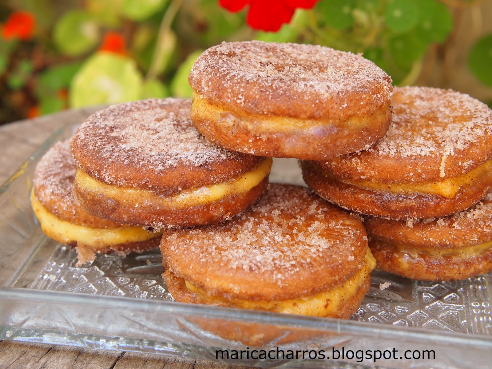 GALLETAS FRITAS RELLENAS DE NATILLAS | Maricacharros