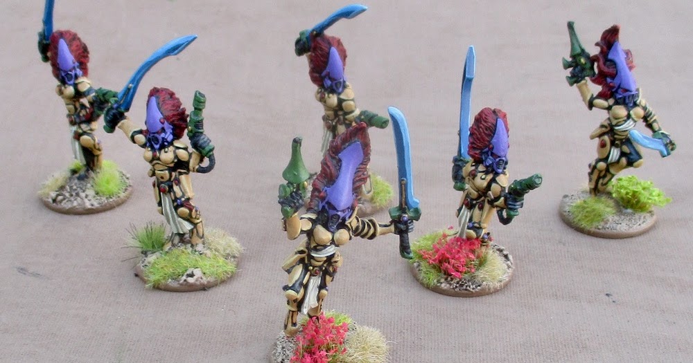 Tim's Miniature Wargaming Blog: Howling Banshees