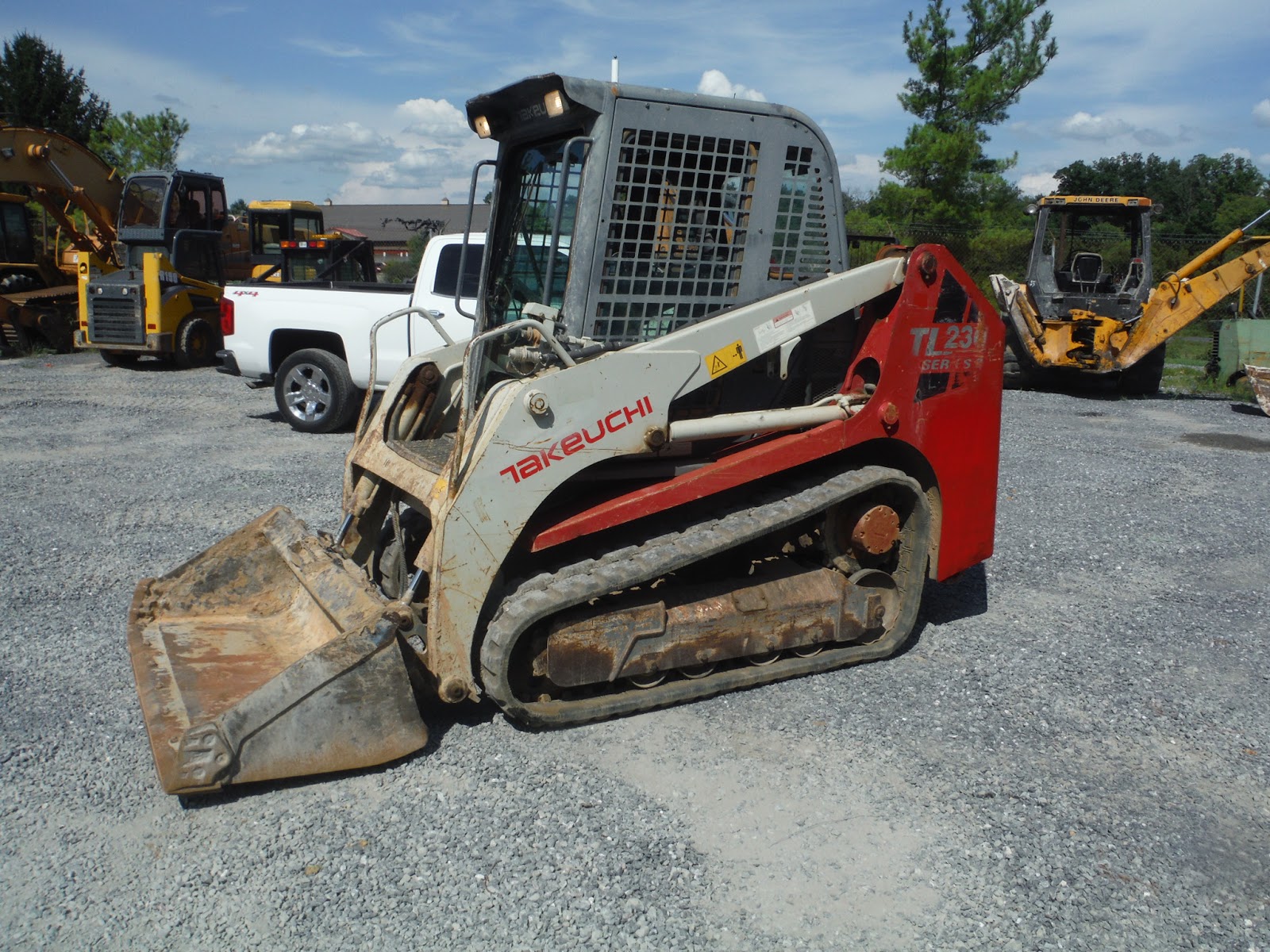 Machines For Sale: SOLD!$21,500 2013 Takeuchi TL230 Track skid steer ...