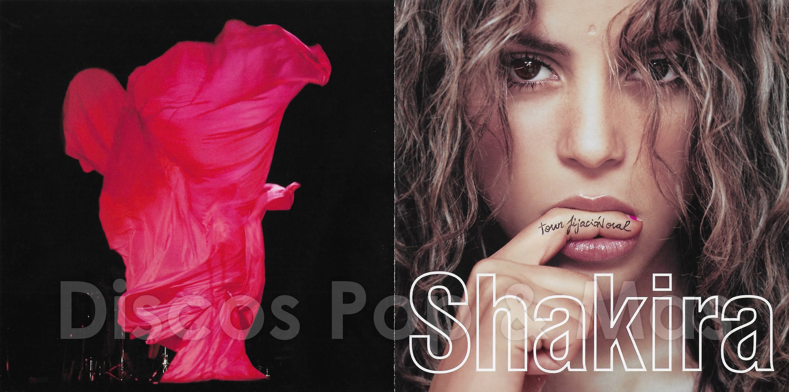 Discos Pop & Mas: Shakira - Tour Fijacion Oral