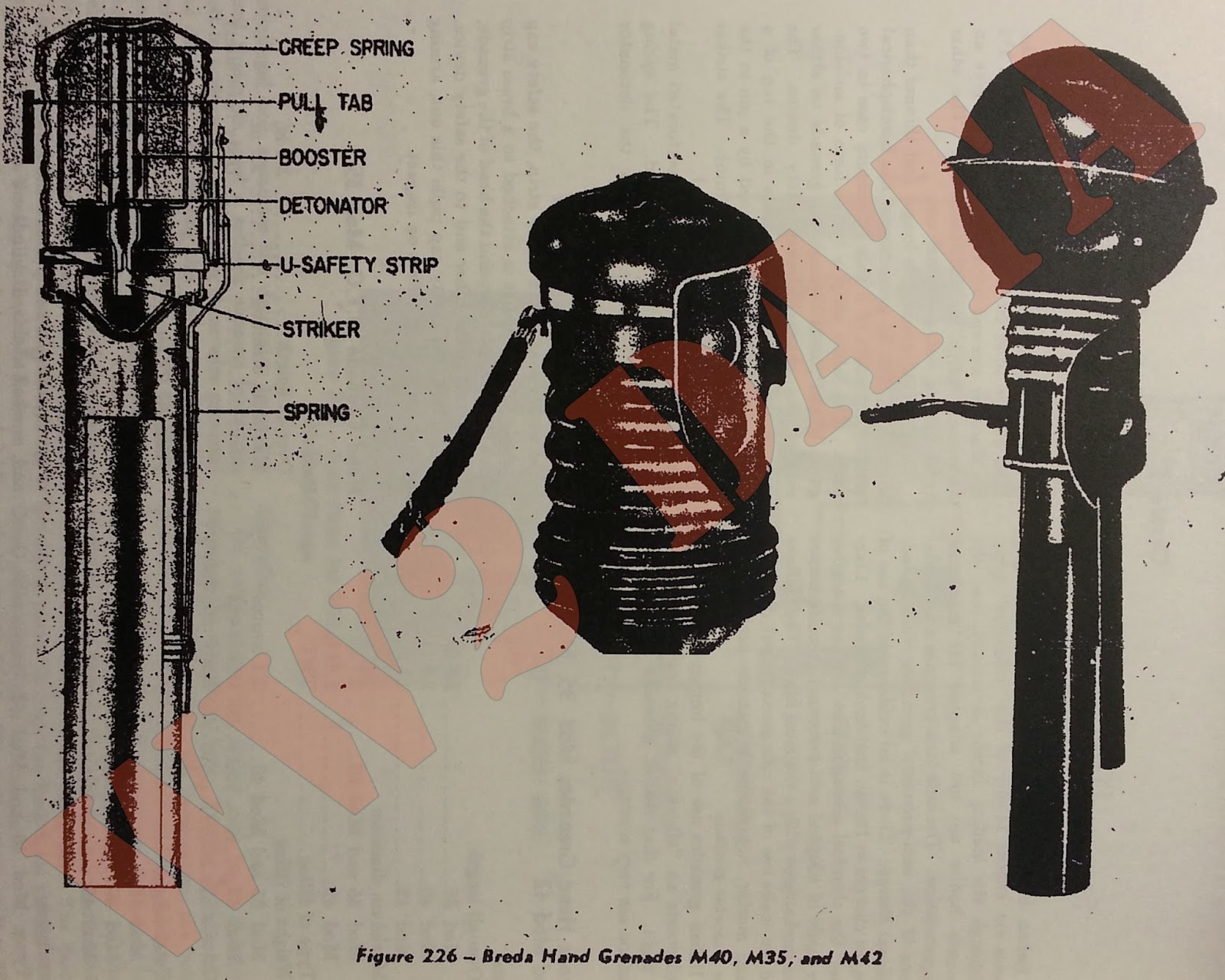 WW2 Equipment Data: Italian Explosive Ordnance - Hand and Mortar Grenades