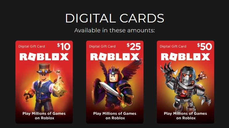 Get A $50 Roblox Game Card